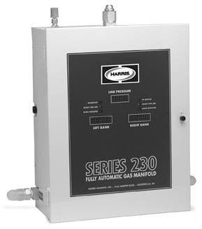 Harris Series 230HP Manifold – Regulator Supply